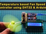 Temperature Based Automatic Fan Speed Controller Using Arduino