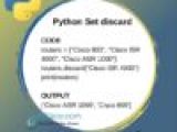 Python Set Methods Add Discard Union Difference Copy тлж Ipcisco