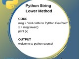 String To Lower Python At Jackson Mcpherson Blog