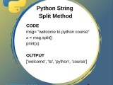 Python String Splitlines Method Example