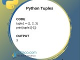 Python Tuples How To Use Tuples In Python Tuple Examples тлж Ipcisco