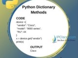 Python Dictionary Methods Get Keys Values Items Etc тлж
