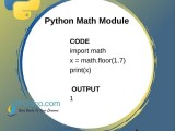 Floor Python Function Floor Roma