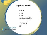 Python Math Functions Built In Math Function Math Module тлж Ipcisco