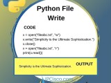 Python File Open Function Read Write Create Delete тлж Ipcisco