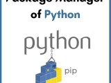 Python Package Manager Pip Pip Install Python Packages Xncuc