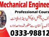 Mechanical Engineering Course In Rawalpindi Islamabad 0333 9881219