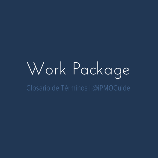 Work Package - iPMOGuide