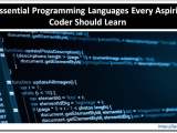 4 Essential Programming Languages Every Aspiring Coder Should Learn