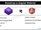 Bootstrap Vs Angular Material Which Is Best To Use Ip With Ease