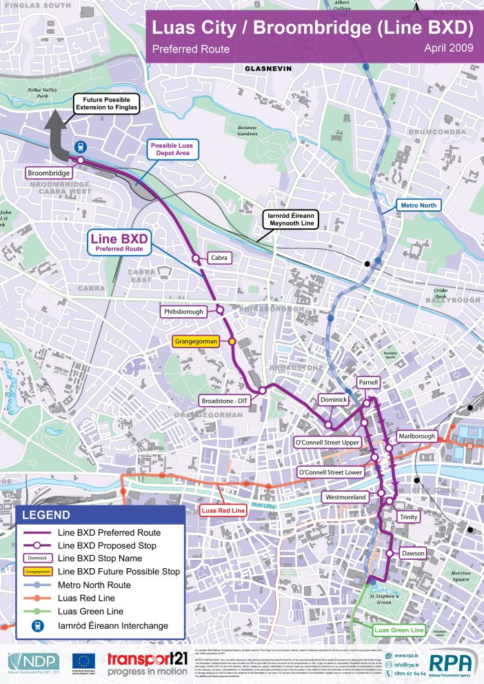 Few signs of cycling-friendly measures for Luas Cross City as many ...