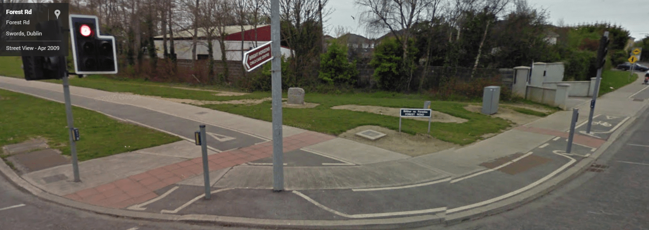 Cycle path Swords example -- IrishCycle.com