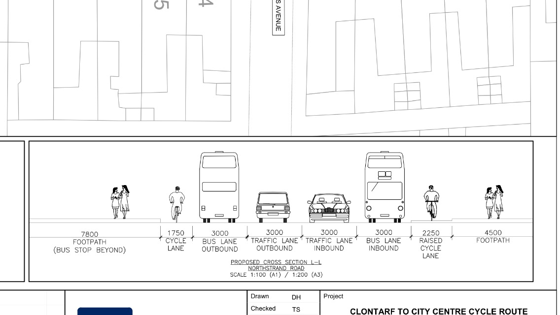 In-depth look at Dublin city centre to Clontarf cycle route (part 2 ...