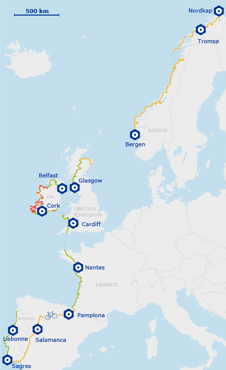 EV1 map -- IrishCycle.com