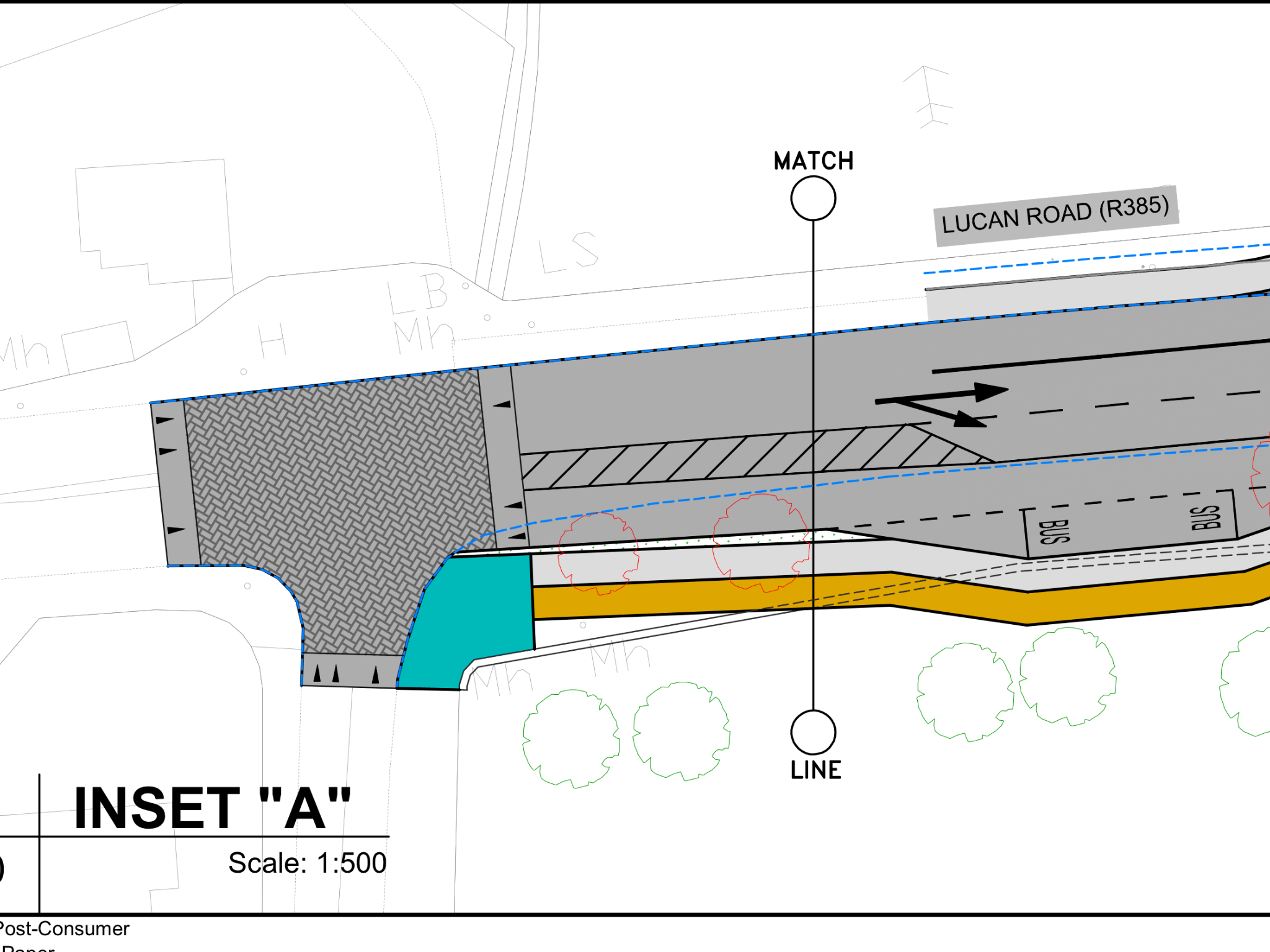 N4 / Outer Ring Road cycling project includes both shared footpaths and exposed junctions ...