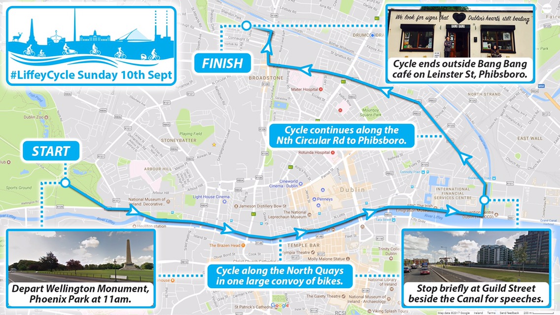 Campaigners call for support of Liffey Cycle Route this Sunday ...