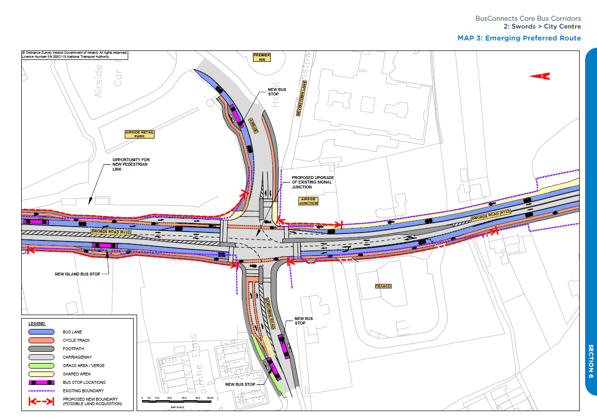 IrishCycle.com -- How BusConnects might change roads around Swords