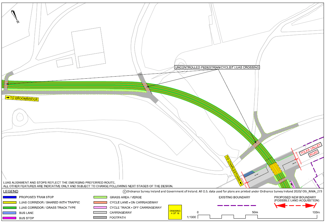 Here’s how planned Luas Finglas plan is poor for walking and cycling ...