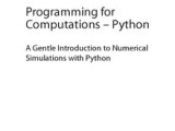 Programming For Computations Python A Gentle Introduction To
