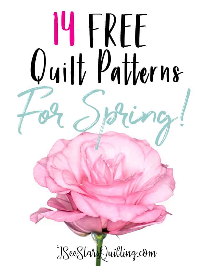 14 FREE Spring Themed Quilt Patterns ⋆
