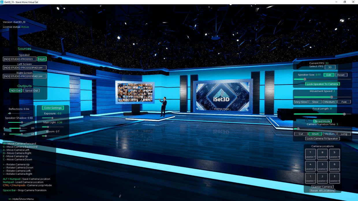 Vmix Virtual Set