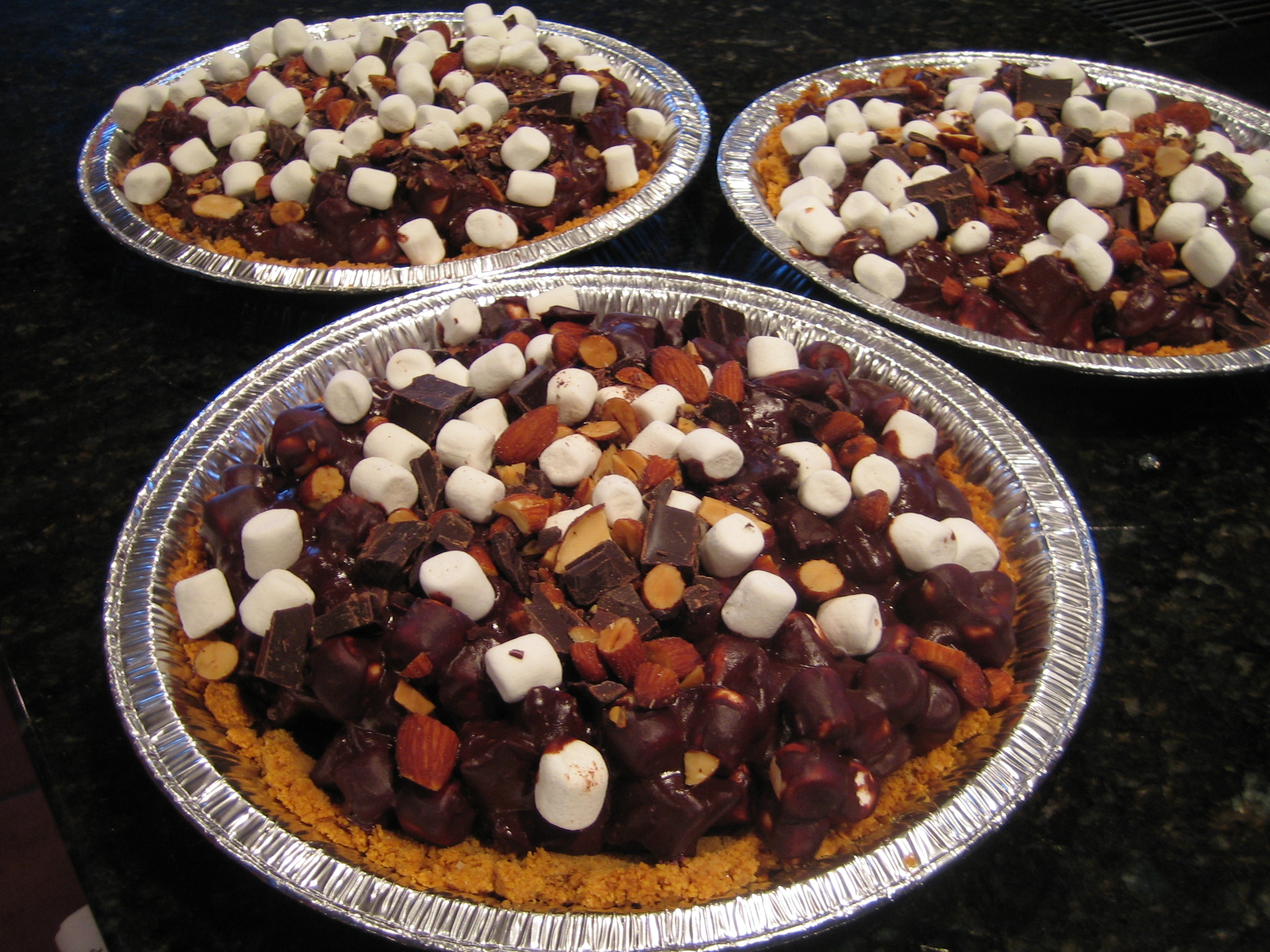 Teachers Rock. Rocky Road Pie. | I Sing In The Kitchen