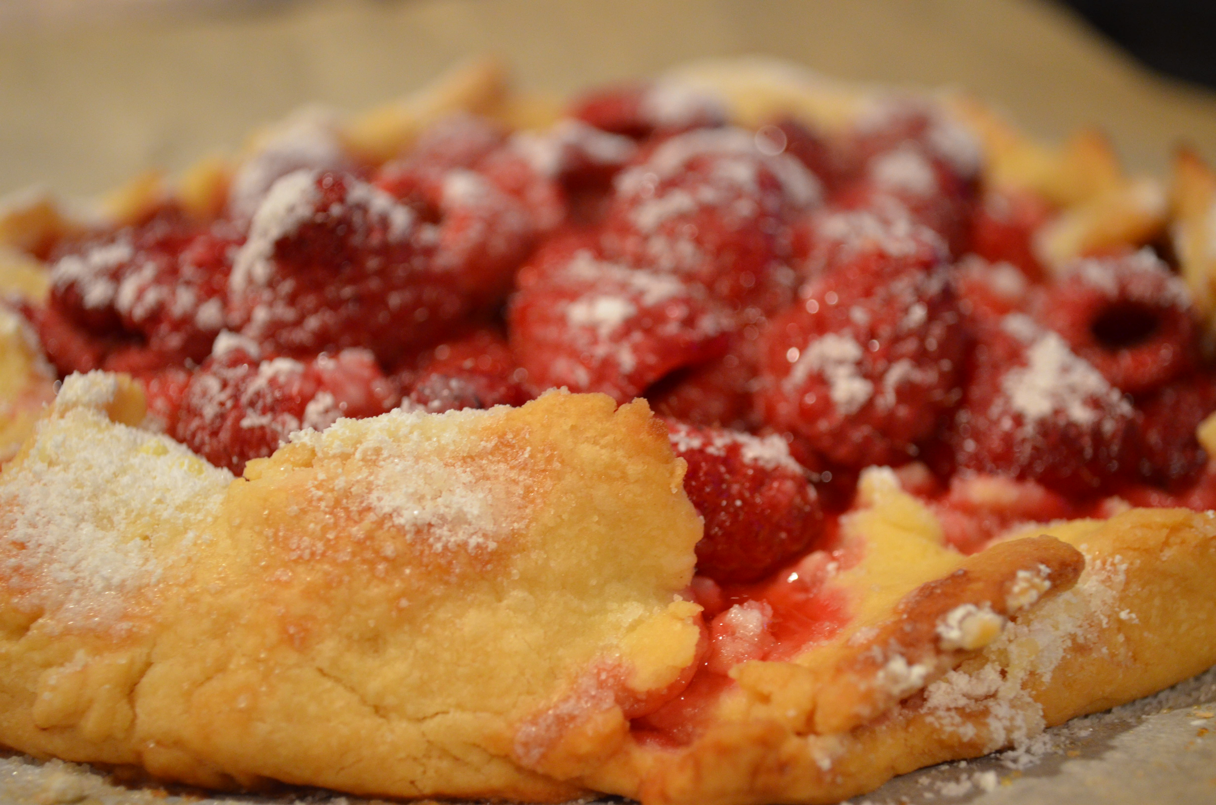 Rustic Raspberry Tart With Irish Butter Crust | I Sing In The Kitchen