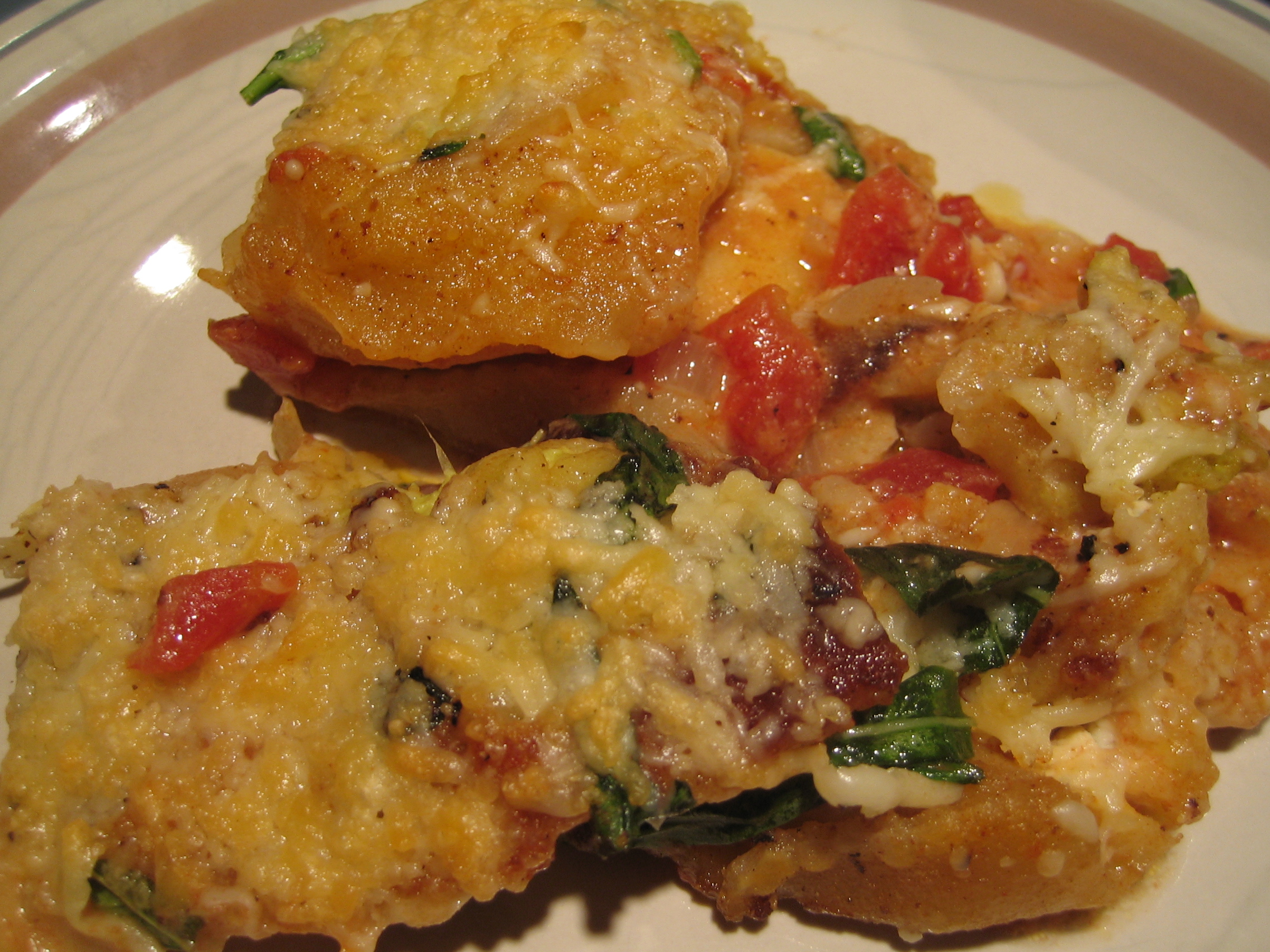 Toasted Ravioli In Tomato Cream Sauce | I Sing In The Kitchen