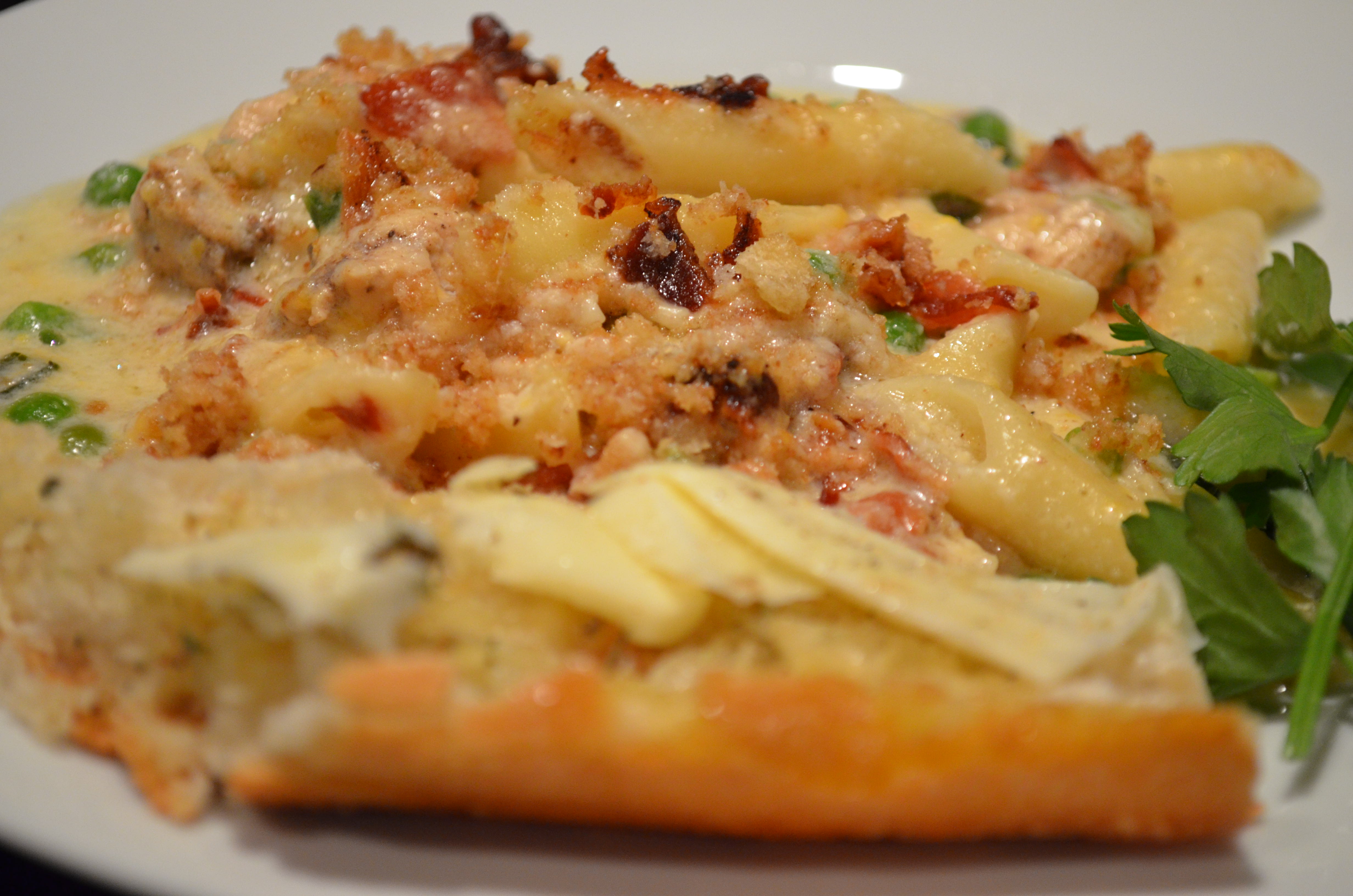 Bacon Swiss Penne | I Sing In The Kitchen