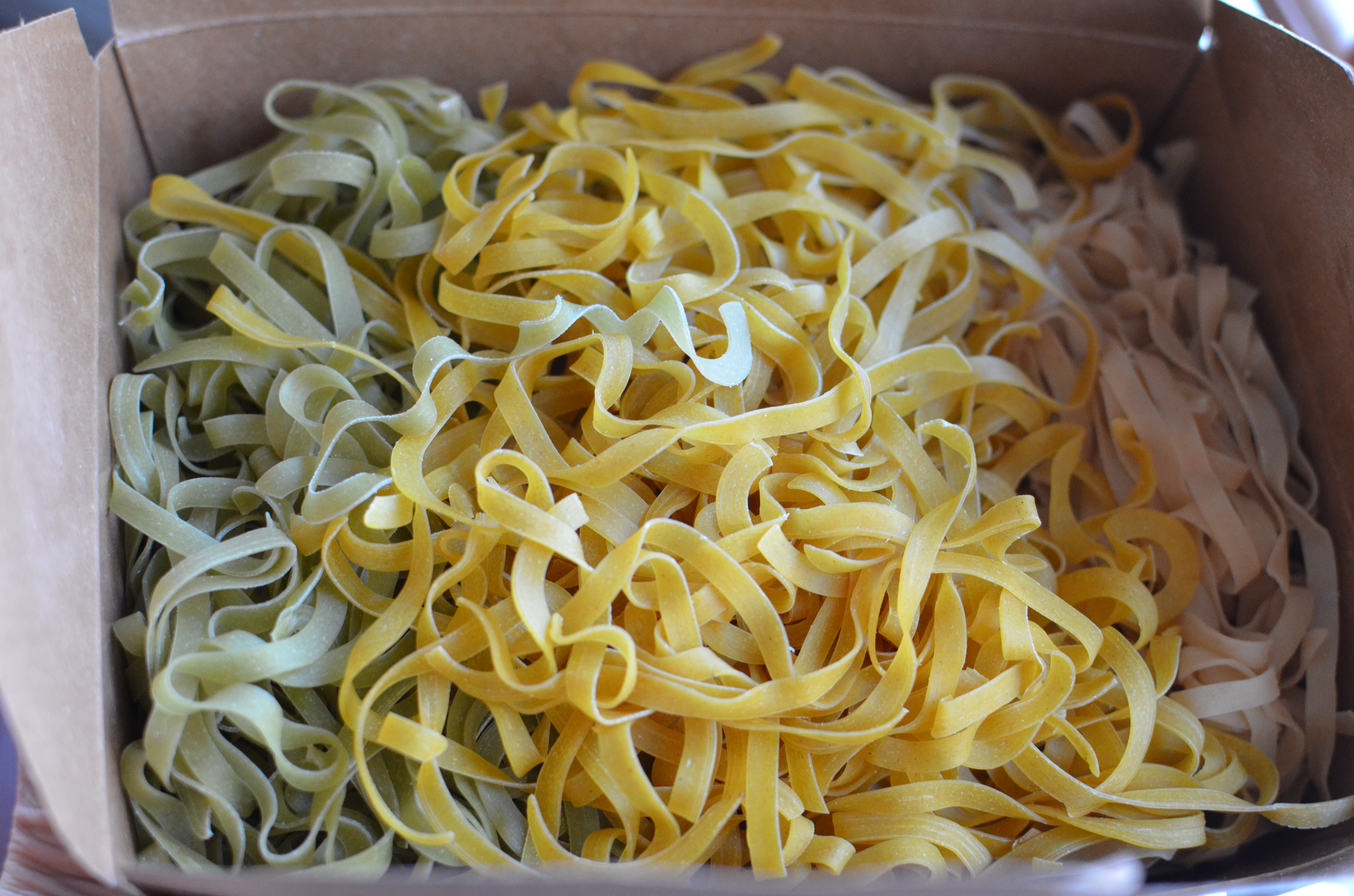 Fresh Pasta Trio With Roasted Vegetables. Fresh Music From Paul Cook ...