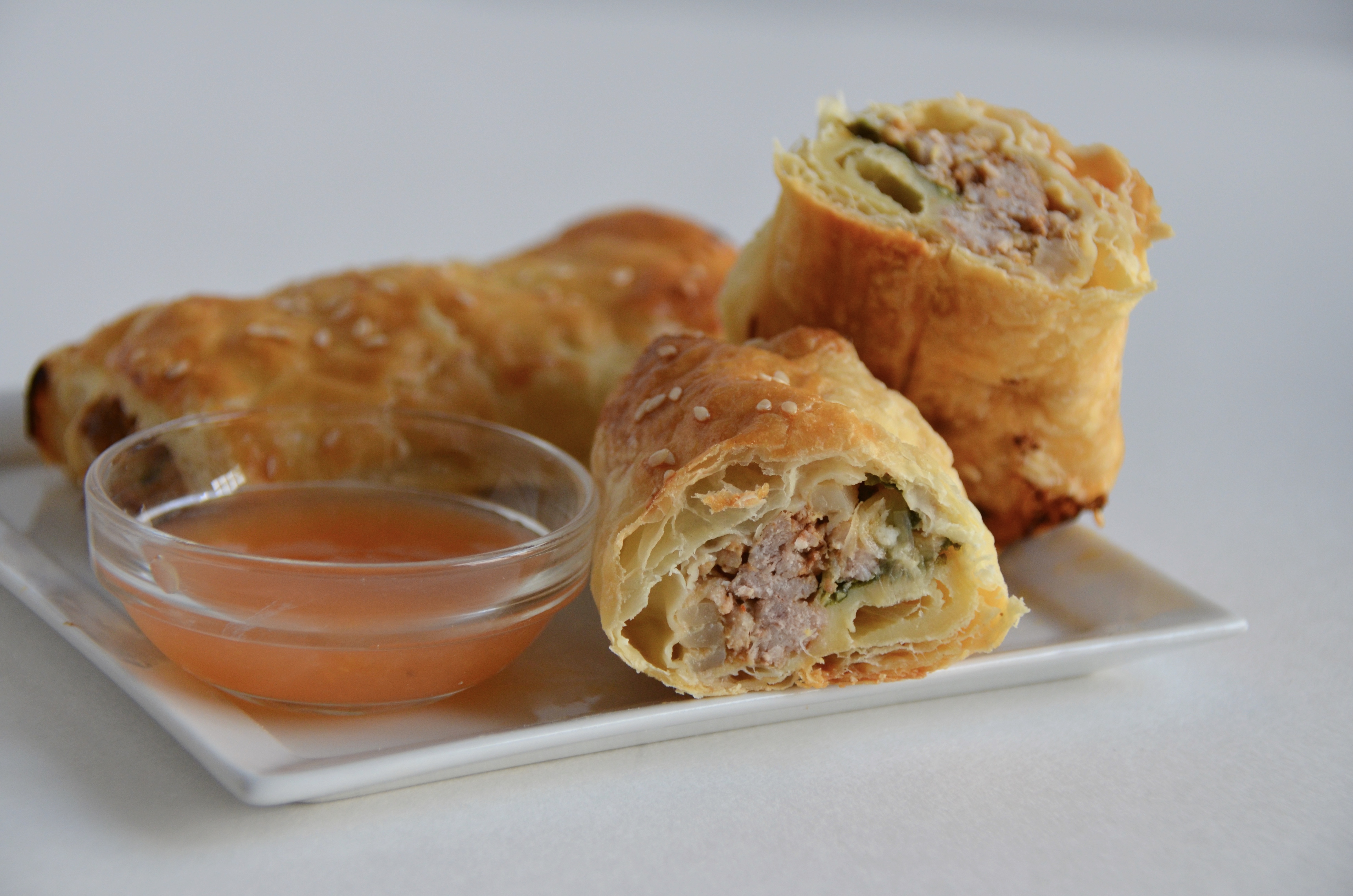 Asian Pork Rolls. New Music From Arms Akimbo. | I Sing In The Kitchen