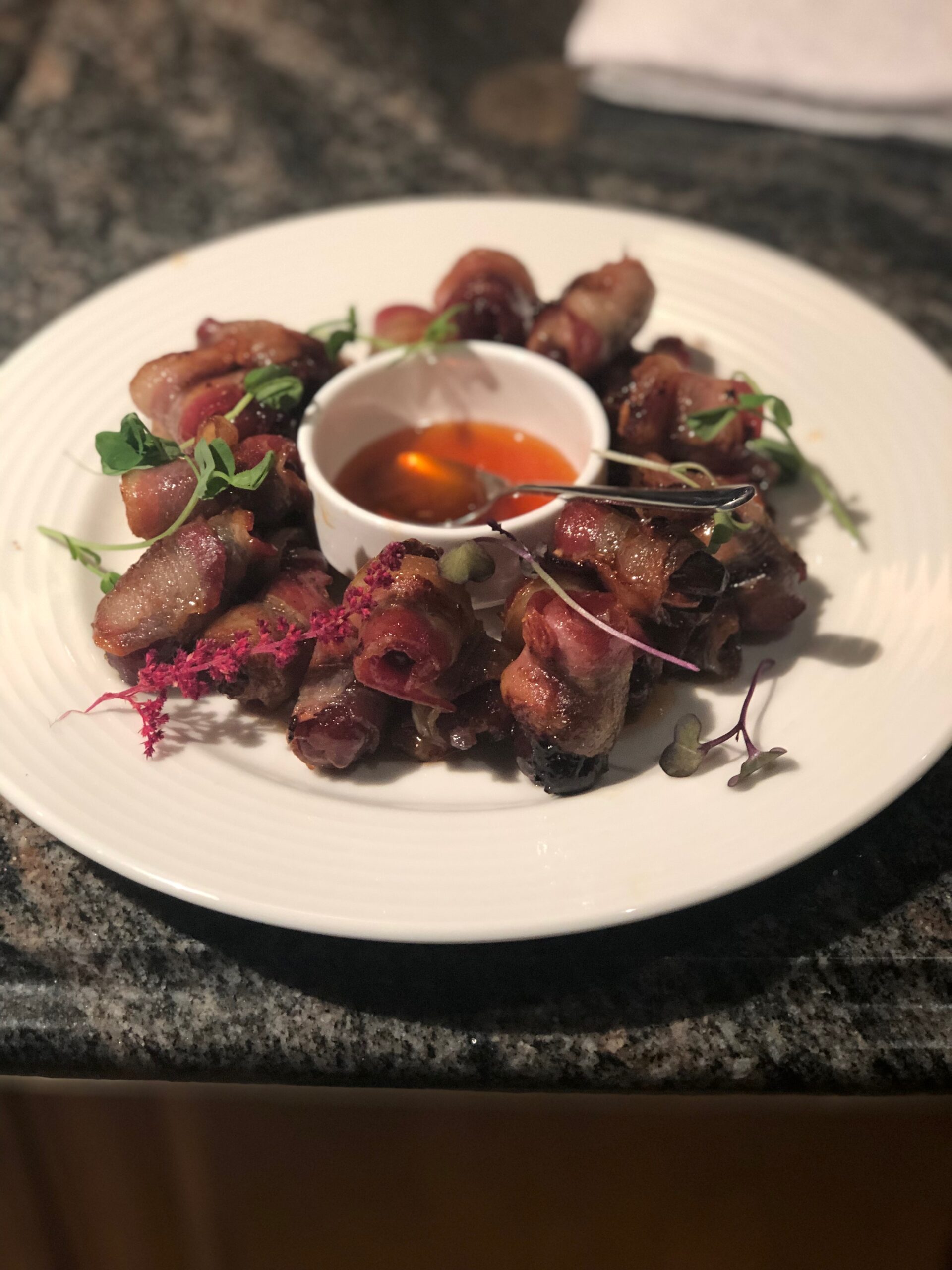 bacon dates - Island Edge Culinary