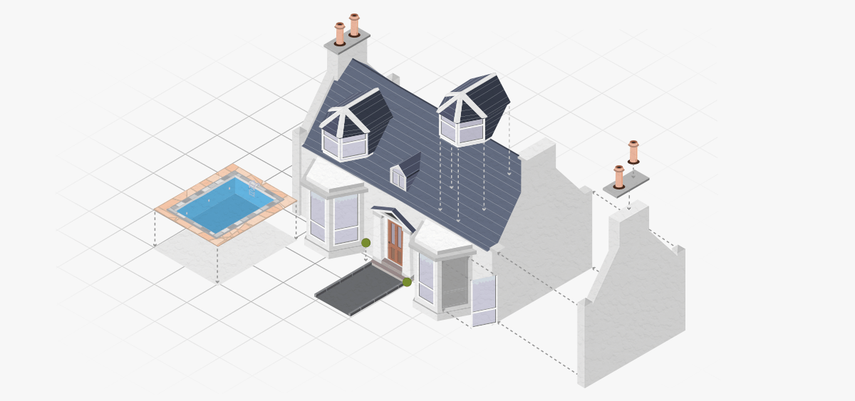 Build-House - Isometric City Map Builder - Vector Map Creator