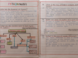 Python Notes Handwritten Pdf It Connect4techs