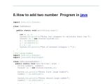 Java Programs 100 Programs Pdf It Connect4techs