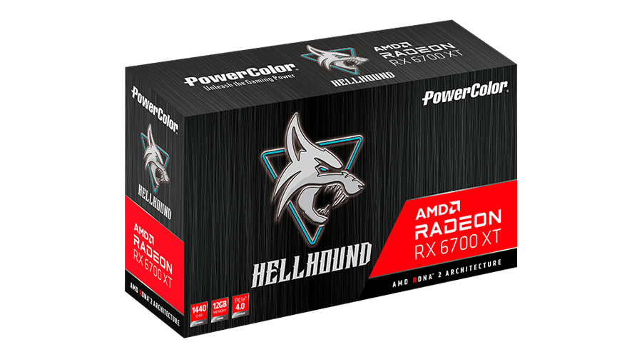 Card Màn Hình Powercolor Hellhound AMD Radeon RX 6700 Xt 12Gb Gddr6 ...