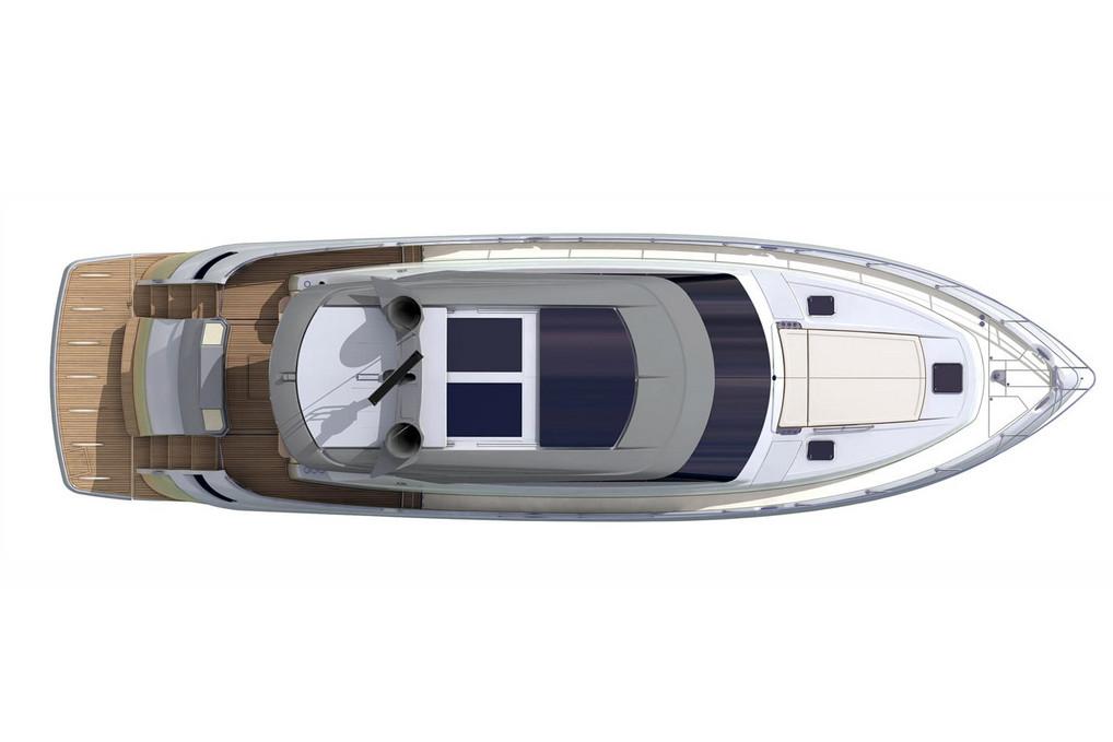 layout Riviera 6000 S:Y top view – Ita Yachts Canada