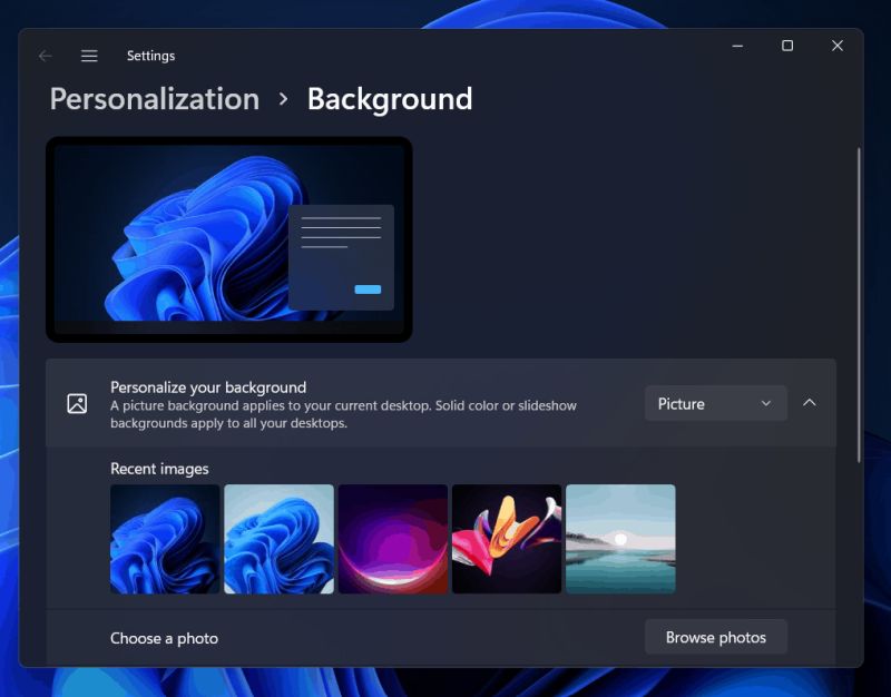 Windows 11 Virtual Desktop Copperdolf - Minimal Picture Collection - Desktop Quality