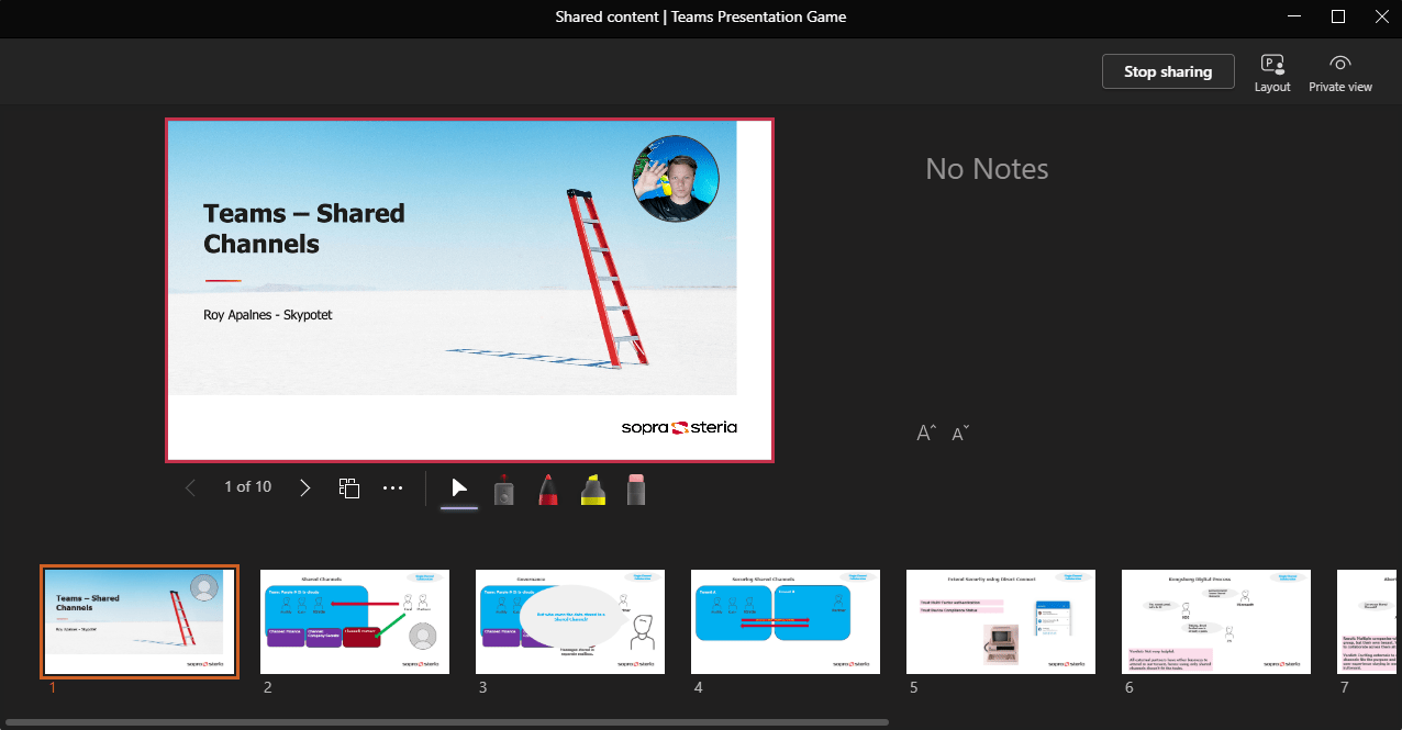 Up your presentation game in Teams (Cameo) – Roy Apalnes – MSFT ...