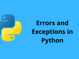 Errors And Exceptions In Python