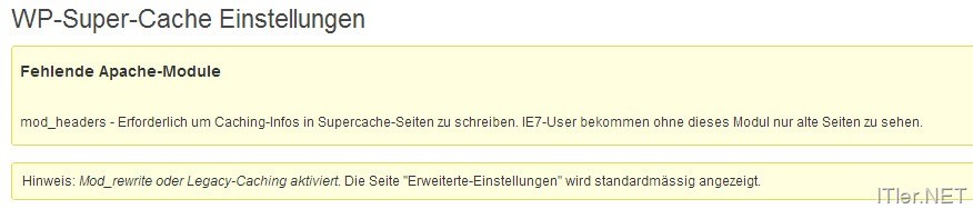 Apache - mod_headers installieren / aktivieren