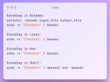 Base64 Encoding And Decoding From Command Line Itoolkit