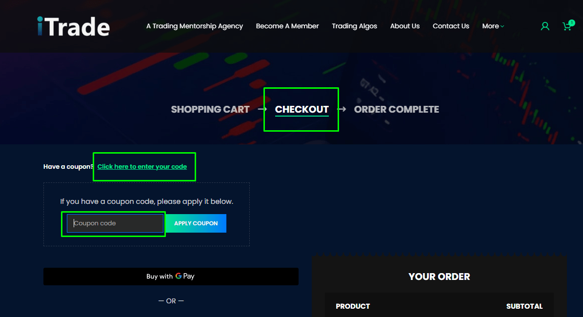 iTrade Academy - A Trading Mentorship Agency