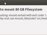 Fixing Only Root Can Mount Error In Ubuntu