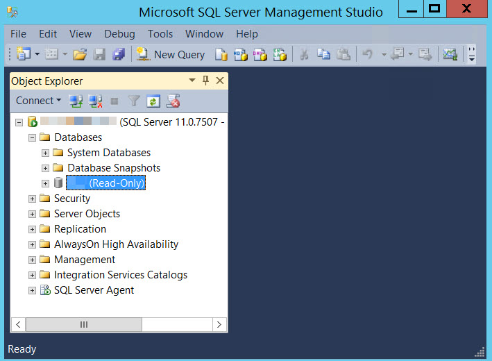 Enable Sql Server Database To Read Only And Readwrite