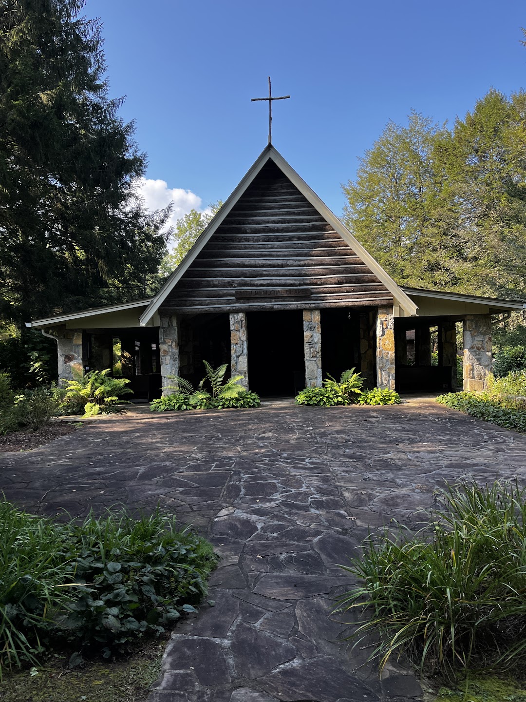 Faith Memorial Chapel - Oasis in the Woods - It's Just Life