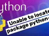 How To Fix The Error Unable To Locate Package Python Pip Its Linux Foss