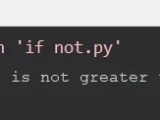 How To Use The Python If Not Statement Its Linux Foss