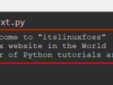 How To Read A Text File In Python Its Linux Foss