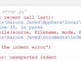 How To Rectify An Unexpected Indent Error In Python Its Linux Foss